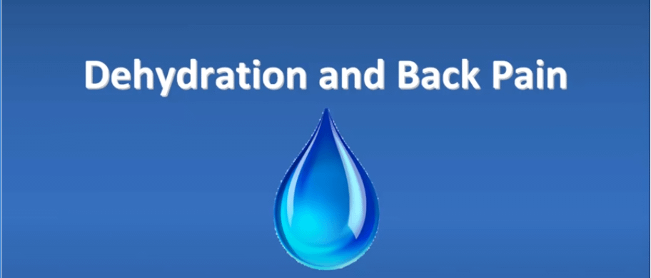 Dehydration Can Cause Back Pain - Singapore Chiropractor